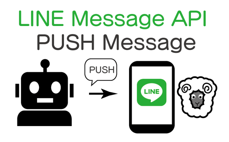 LINE Message API - Push Message - - ひつじ工房